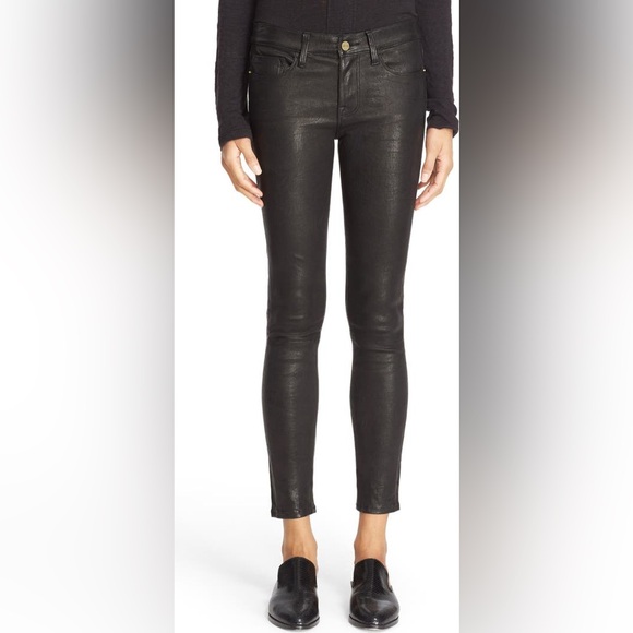 Frame Denim | Pants & Jumpsuits | Frame Leather Pants | Poshmark